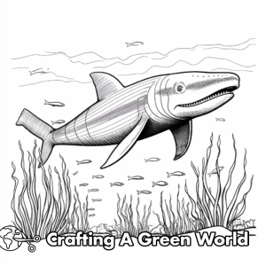 Blue Whale Coloring Pages - Free & Printable!