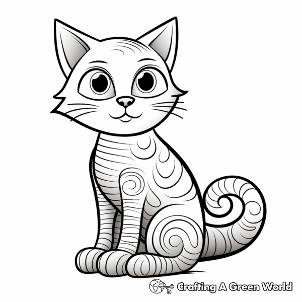 Kitty Coloring Pages - Free & Printable!