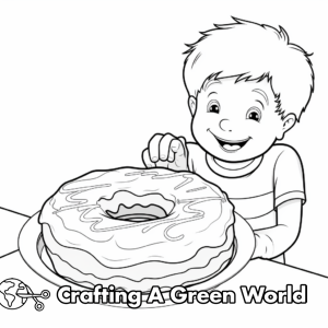 Food Coloring Pages - Free & Printable!