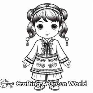 Chinese New Year Coloring Pages - Free & Printable!