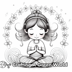 Boho Rainbow Coloring Pages - Free & Printable!