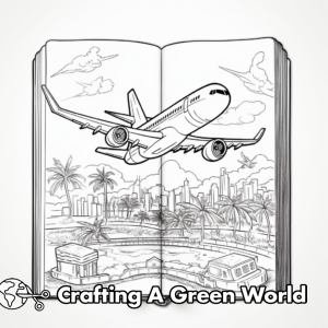 Book Coloring Pages - Free & Printable!