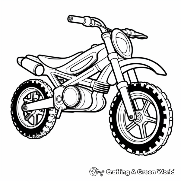 Motorcycle Coloring Pages - Free & Printable!
