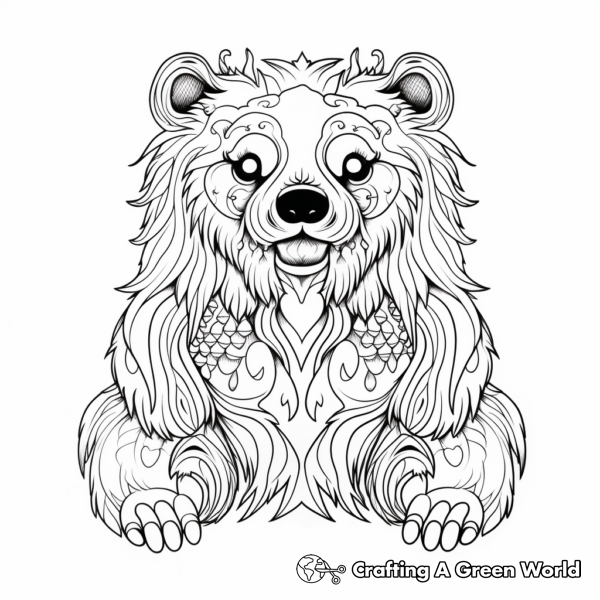 Bear Coloring Pages - Free & Printable!
