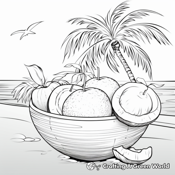 Fruit Coloring Pages - Free & Printable!