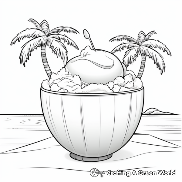 Ice Cream Coloring Pages - Free & Printable!