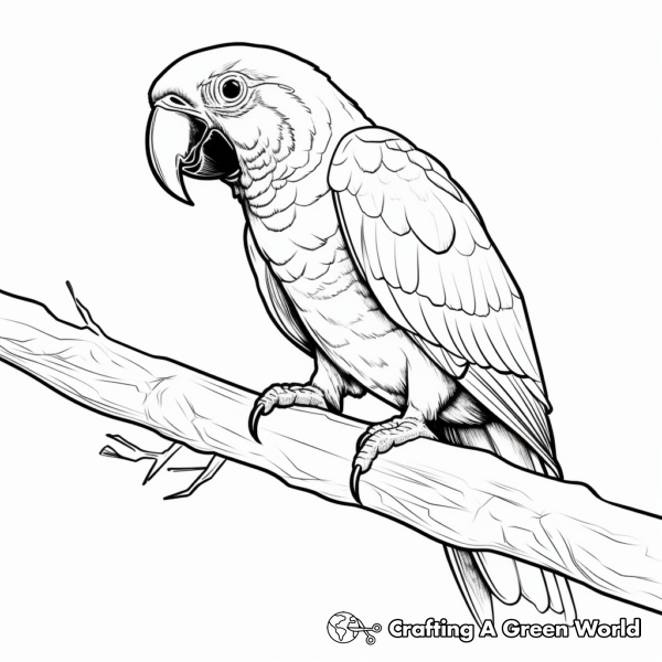 Macaw Coloring Pages - Free & Printable!