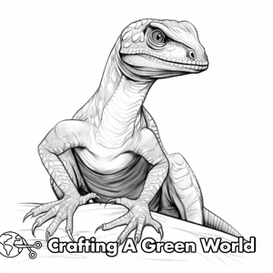 Velociraptor Coloring Pages - Free & Printable!