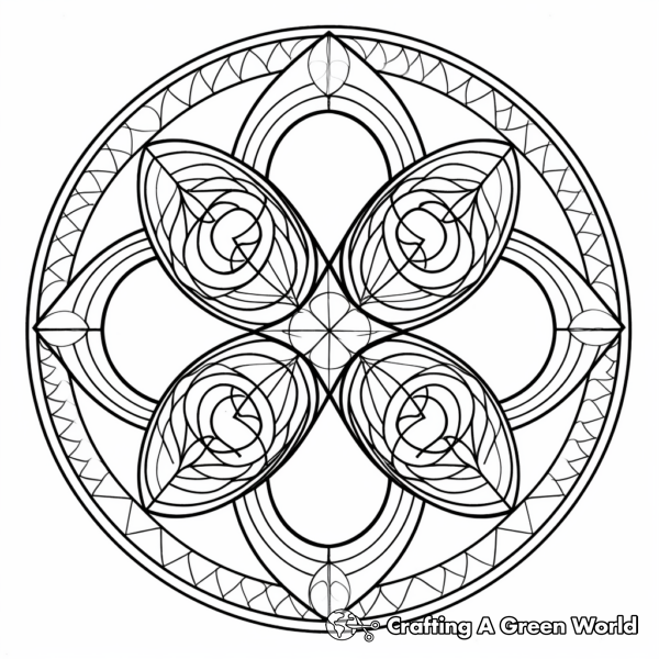 Sacred Geometry Coloring Pages - Free & Printable!
