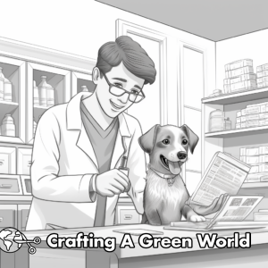 Vet Tech Coloring Pages - Free & Printable!