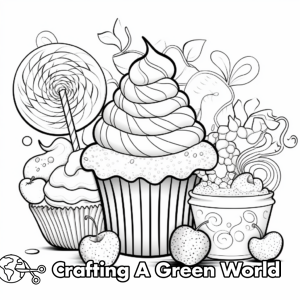 Snack Coloring Pages - Free & Printable!