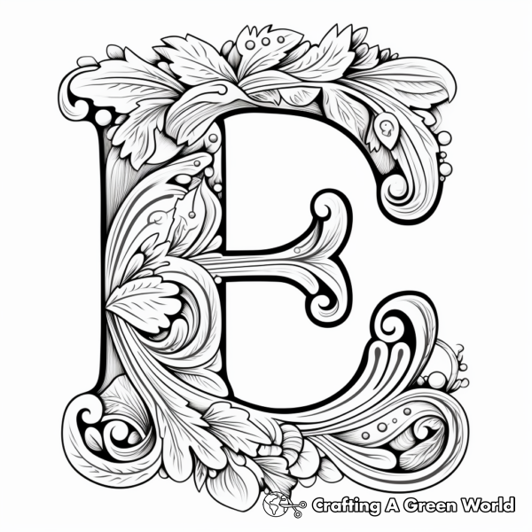 Letter E Coloring Pages - Free & Printable!