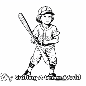 Baseball Coloring Pages - Free & Printable!