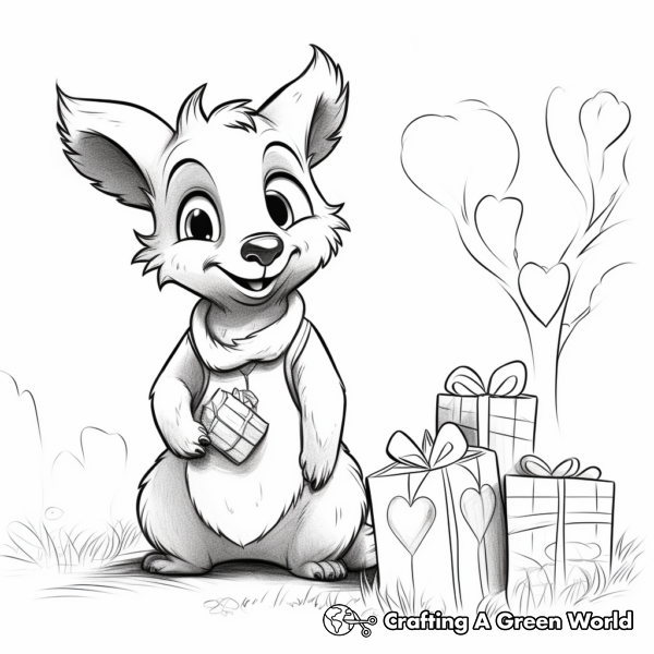 Wallaby Coloring Pages - Free & Printable!