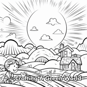 Sun Coloring Pages - Free & Printable!