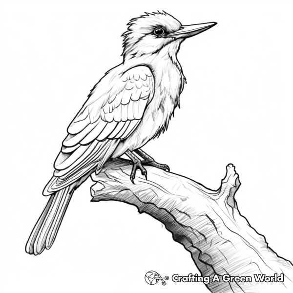 Kingfisher Coloring Pages - Free & Printable!