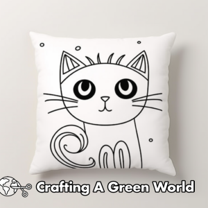 Cats on Pillows Coloring Pages - Free & Printable!