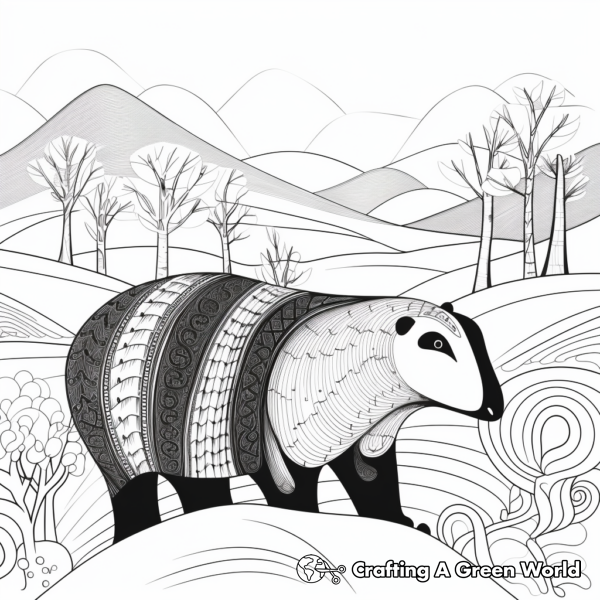 Badger Coloring Pages - Free & Printable!
