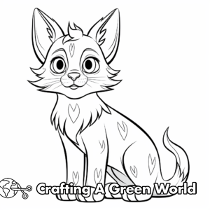 Cat Book Coloring Pages - Free & Printable!