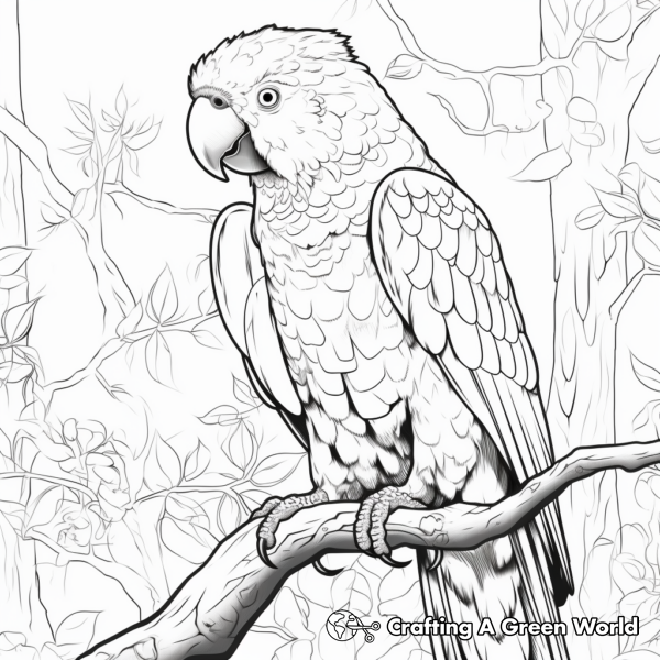 Parrot Coloring Pages - Free & Printable!