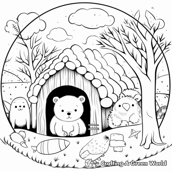 Winter Solstice Coloring Pages - Free & Printable!