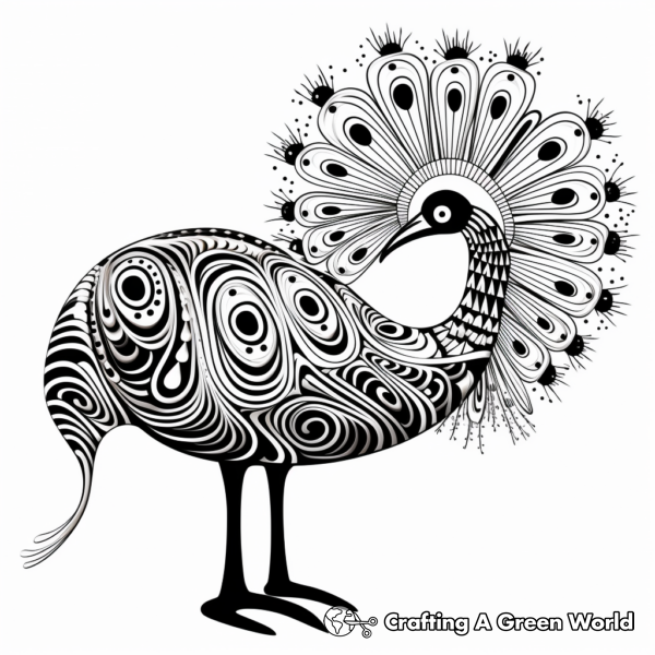 Ostrich Coloring Pages - Free & Printable!