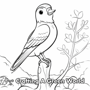 Woodpecker Coloring Pages - Free & Printable!