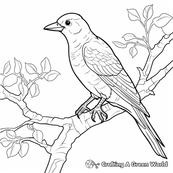 Woodpecker Coloring Pages - Free & Printable!