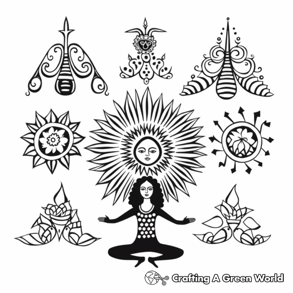 Stress Relief Coloring Pages - Free & Printable!