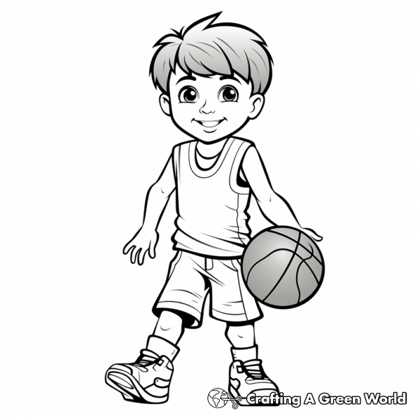 Basketball Coloring Pages - Free & Printable!