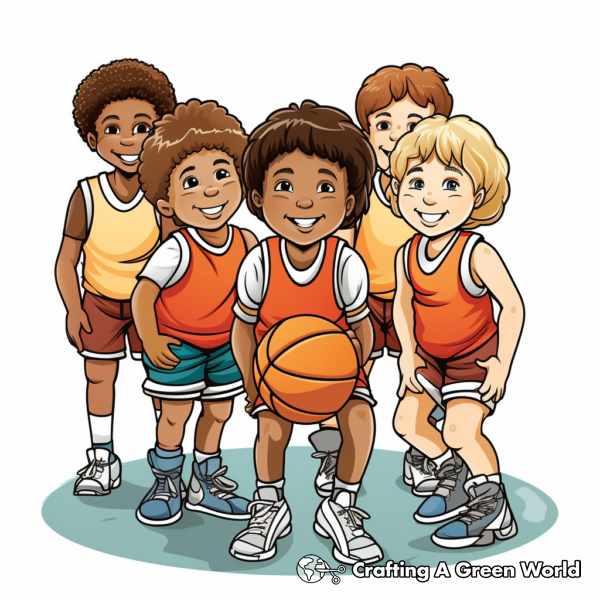 Basketball Coloring Pages - Free & Printable!