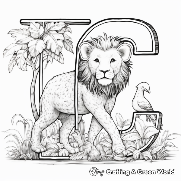 Z Is For Zoo Coloring Pages - Free & Printable!