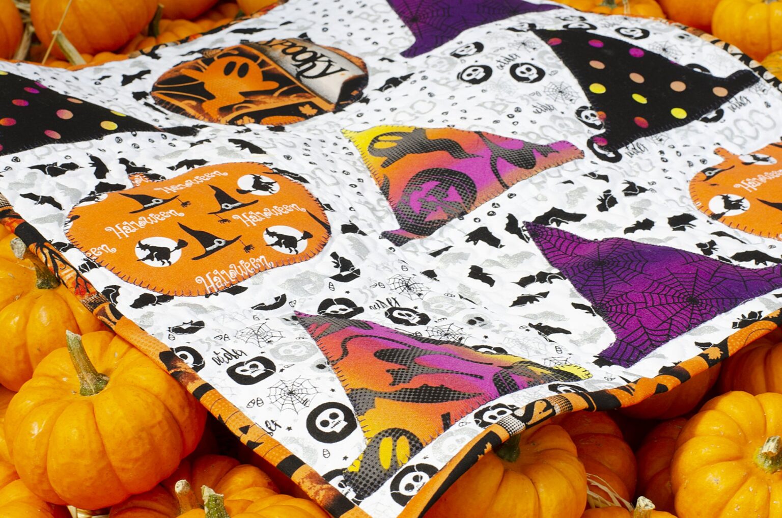 Three Dozen Halloween Quilts and Quilt Blocks
