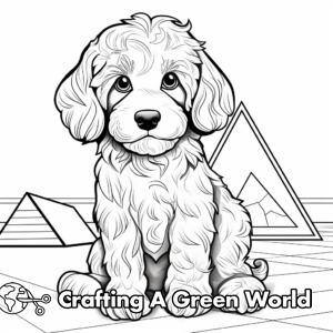 Cockapoo Coloring Pages - Free & Printable!