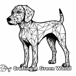 German Shorthaired Pointer Coloring Pages - Free & Printable!