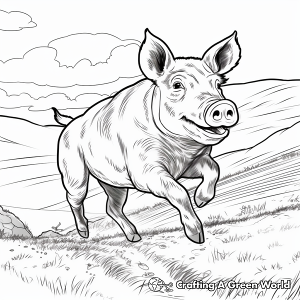 Pig Coloring Pages - Free & Printable!