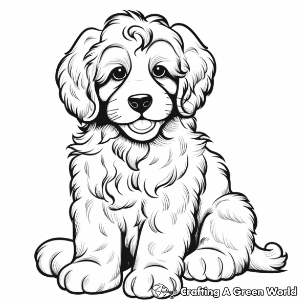 Bernedoodle Coloring Pages - Free & Printable!