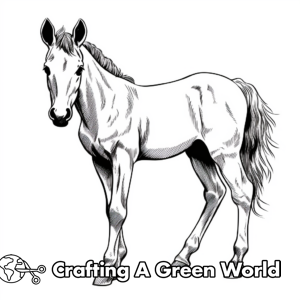 Foal Coloring Pages - Free & Printable!
