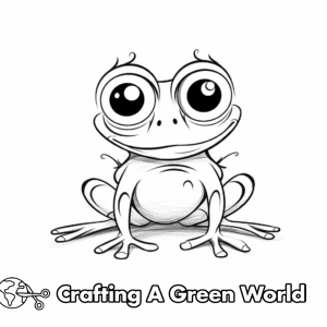 Red Eyed Tree Frog Coloring Pages - Free & Printable!