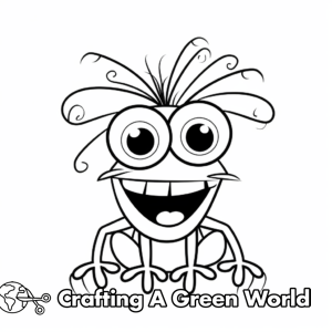 Red Eyed Tree Frog Coloring Pages - Free & Printable!