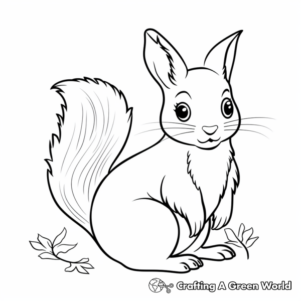 Squirrel Coloring Pages - Free & Printable!