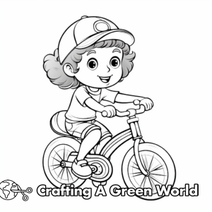 Bike Coloring Pages - Free & Printable!