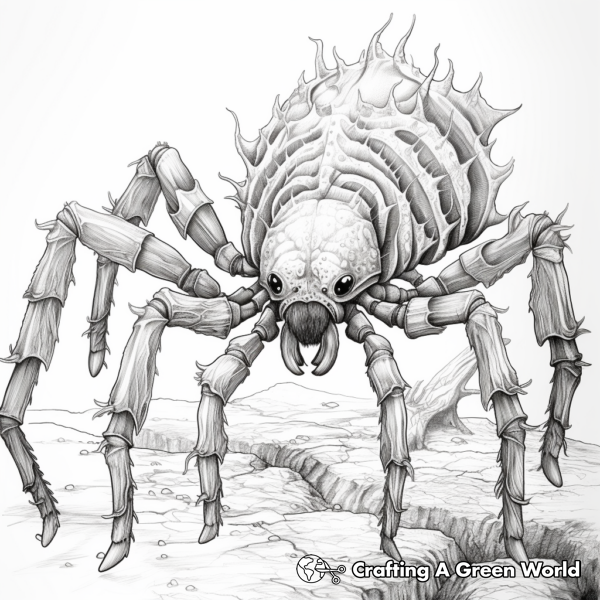Tarantula Coloring Pages - Free & Printable!