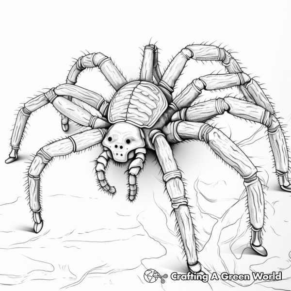Tarantula Coloring Pages - Free & Printable!