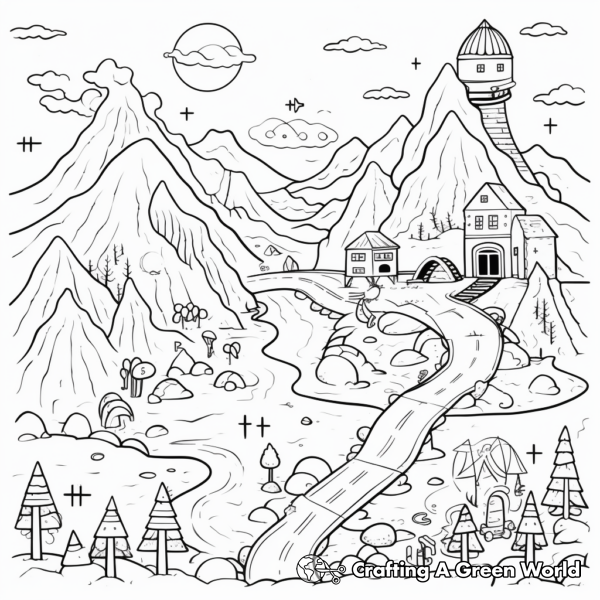 Doodle Coloring Pages - Free & Printable!