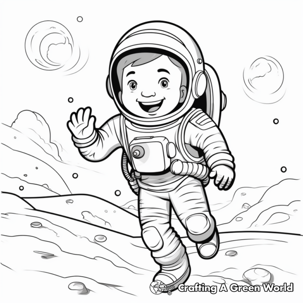 Moon Coloring Pages - Free & Printable!