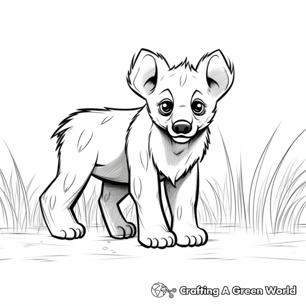 Hyena Coloring Pages - Free & Printable!