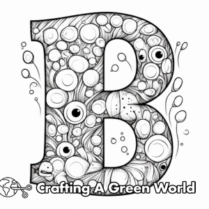 Alphabet For Kindergarten Coloring Pages - Free & Printable!