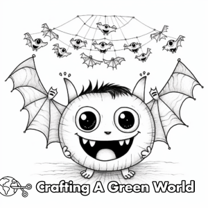 Halloween Preschool Coloring Pages - Free & Printable!