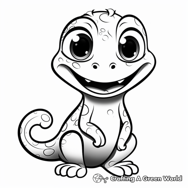 Lizard Coloring Pages - Free & Printable!